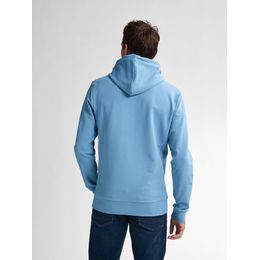 Herren Kapuzensweatshirt, blau, Gr. XXXL, PETROL INDUSTRIES, unifarben, Sweatware, Obermaterial: 95% Baumwolle, 5% Elasthan, Sweatshirts, mit Logo