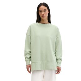 Marc O'Polo MARC O'POLO Damen Sweatshirt "mit recycelter Baumwolle"calm sage, Gr. M, unifarben, Obermaterial: 100% Baumwolle, Sweatshirts