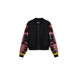 Desigual Between-Season Jacket female Black size S