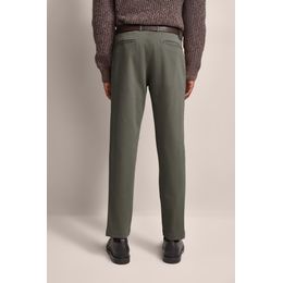 Bugatti Herren Stoffhose, gr&uuml;n, Gr. 34, unifarben, 61% Baumwolle, 37% Lyocell, 2% Elasthan, Hosen, aus einem Baumwoll-Elasthan-Mix