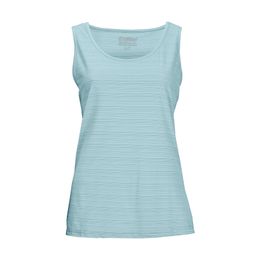 Killtec Damen Funktionstop "KOS 41 WMN TP", blau, Gr. 42, Obermaterial: 93% Polyester, 7% Elasthan, Tops, Schnelltrocknendes Funktionstop, dezent