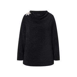 Ulla Popken Blouse female Black size 58-60