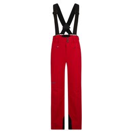 Ziener M&auml;dchen Skihose "AXI", rot, Gr. 104, Obermaterial: 100% Polyester;Futter: 100% Polyamid;Wattierung: 100% Polyester, Hosen