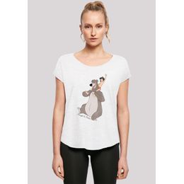 F4NT4STIC Damen T-Shirt "Dschungelbuch Mogli und Balu", wei&szlig;, Gr. S, Obermaterial: 100% Baumwolle, Shirts, Print