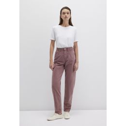 Mavi Damen Weite Jeans "LAURA"twilight mauve cord, Gr. 30, 98% Baumwolle, 2% Elasthan, Jeans, Pleated Baggy Pants