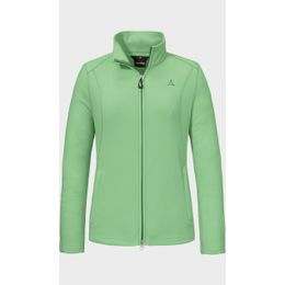 Sch&ouml;ffel SCH&Ouml;FFEL Damen Fleecejacke "Fleece Jacket Leona3"6175, gr&uuml;n, Gr. 38, Oberstoff: 100% Polyester, Jacken