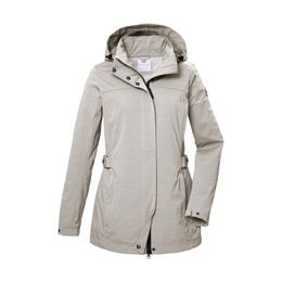 G.I.G.A. by Killtec Damen Softshelljacke "GS 75 WMN SFTSHLL JCKT", grau, Gr. 44, G.I.G.A. DX BY KILLTEC, Oberseite: 100% Polyester;R&uuml;ckseite: 100% Polyester;Futter: 100%