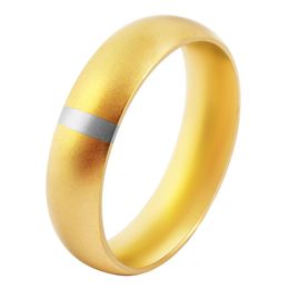 Adelia&acute;s ADELIA ́S Damen Fingerring "Damen Ring aus Edelstahl", 58, Edelstahl, gold, Edelstahl, Fingerringe