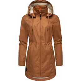 Ragwear Damen Kurzmantel "Dakkota II", braun, Gr. M, Obermaterial: 100% Polyester. Innenfutter: 100% Polyester, M&auml;ntel, Wasserdichter Outdoormantel