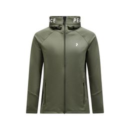 Peak Performance Athletic Fleece Jacket male Green size L