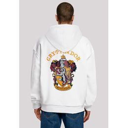 F4NT4STIC Herren Kapuzenpullover "Harry Potter Gryffindor Logo", wei&szlig;, Gr. M, Obermaterial: 100% Baumwolle, Pullover, Print