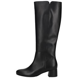 Gabor Damen Stiefel "Gabor Stiefel Glattleder", Gr. 40,5, schwarz, Glattleder, Schuhe