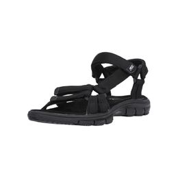 CRUZ Damen Sandale "Bernao", Gr. 36, schwarz, Synthetik, Schuhe, mit rutschfestem Allwetterprofil