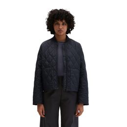 Marc O'Polo MARC O'POLO Damen Steppjacke, blau, Gr. 42, Web, Obermaterial: 100% Polyester, Jacken, Rautensteppung