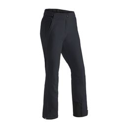Maier Sports Damen Skihose "Steffi Slim", schwarz, Gr. 22, 100% Polyester, Hosen, Damen Schneehose,atmungsaktiv, wind/wasserdicht, Slim Fit
