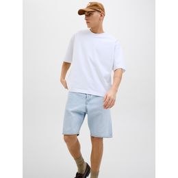 Jack & Jones JACK & JONES Herren Relaxshorts "JJITONY JJORIGINAL SHORTS SBD 210 SN", blau, Gr. XL, unifarben, Web, Obermaterial: 100% Baumwolle, Hosen, im