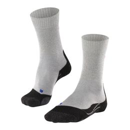 Falke Herren Wandersocken "TK2 Explore Cool", Gr. 44, grau, Materialmix, Socken, hoher Komfort im Mittelgebirge, schnelltrocknend, atmungsaktiv