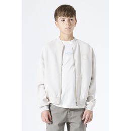 Garcia Jungen Sweatjackemoonbeam, Gr. 164, unifarben, Sweatware, Obermaterial: 69% Baumwolle, 21% Polyester, 10% Elasthan, Sweatjacken, Blouson mit