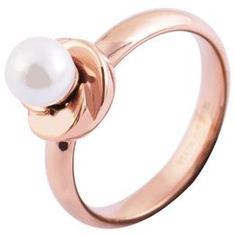 Adelia&acute;s ADELIA ́S Damen Fingerring "Damen Ring aus Edelstahl", 52, Edelstahlgold, Edelstahl, Fingerringe