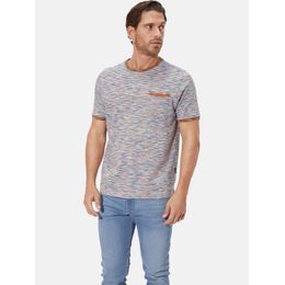 Babista Herren Rundhalsshirt "T-Shirt ORIELLO", blau, Gr. L, Obermaterial: 100% Baumwolle CO., Shirts
