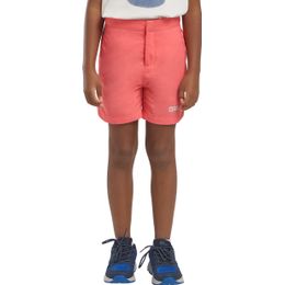 Jack Wolfskin M&auml;dchen Shorts "SUN SHORTS K"sunset, coral, Gr. 116, Obermaterial: 100% POLYAMID; Futter: 100% POLYESTER, Hosen