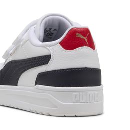 Puma Kinder Sneaker "Shuffle Downtown Low Sneakers Kinder", Gr. 35, wei&szlig;, Obermaterial: Synthetik, Textil. Futter: Textil. Innensohle: Textil.