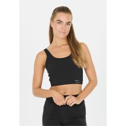 Endurance Damen Sport-BH "Cynthian", Gr. M, schwarz, 77% Polyamid, 23% Elasthan, unifarben, BHs, mit mittlerer St&uuml;tze und atmungsaktivem Komfort