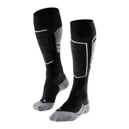 Falke Herren Skistr&uuml;mpfe "SK4 Advanced", Gr. 46, schwarz, Materialmix, Socken, w&auml;rmend, hohe Feuchtigkeitsaufnahme, schnell trocknend