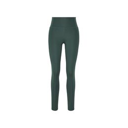 Chinohose "Girlfriend Collective Trouser COMPressive", Damen, Gr. L, Normalgr&ouml;&szlig;en, gr&uuml;n (moss), Obermaterial: 79% Polyester, 21% Elasthan, Girlfriend Collective, Hosen Chinohose