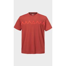 Sch&ouml;ffel SCH&Ouml;FFEL Herren Funktionsshirt "T Shirt Style Elmori MEN", rot, Gr. 50, Oberstoff: 60% Baumwolle, 40% Polyester, Shirts