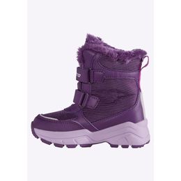 Lotto M&auml;dchen Winterboots, Gr. 32, lila, Synthetik, Schuhe, Winterschuhe, Winterstiefel, wasserdicht & mit Blinkfunktion
