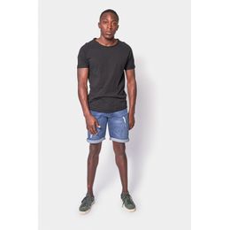 REDEFINED REBEL EST. 2013 REDEFINED REBEL Herren Shorts "Redefined Rebel Shorts Oslo Destroy Shorts", blau, Gr. M, Denim/Jeans, 98% Baumwolle/2% Elasthan, , Hosen