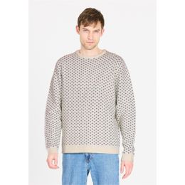 WHISTLER Herren Strickpullover "Borge", wei&szlig;, Gr. S, unifarben, 70% Polyacryl, 30% Wolle, Pullover, mit atmungsaktiver Eigenschaft