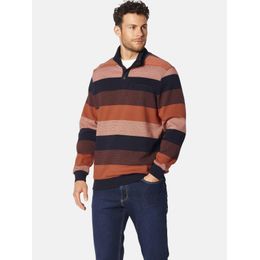 Babista Herren Sweatshirt "Sweatshirt FLAGIORESTI", orange, Gr. L, Obermaterial: 100% Baumwolle CO., Sweatshirts