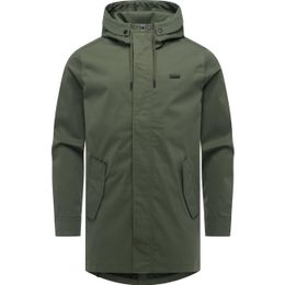 Ragwear Herren Funktionsmantel "Mr Smithem Twill YOUMODO"olivgr&uuml;n, Gr. M, Obermaterial: 100% Polyester. Innenfutter: 100% Polyester, M&auml;ntel,
