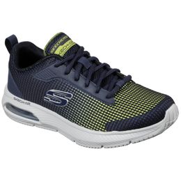 Skechers Herren Sneaker "DYNA-AIR-BLYCE", Gr. 41, blau, Textil, Schuhe, mit Farbverlauf, Freizeitschuh, Halbschuh, Schn&uuml;rschuh