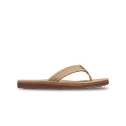 Quiksilver Herren Sandale "Carver Suede", Gr. 12sand, dk chocolate, Obermaterial: 94% Wildleder/5% Textil-Nylon/1% TPR, Futter: 100% Wildleder,