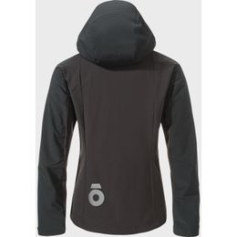 Sch&ouml;ffel SCH&Ouml;FFEL Damen Outdoorjacke "Bike Hybrid Jk Style Salza WMS", schwarz, Gr. 44, Oberstoff: Aussenseite: 88% Polyester, Aussenseite: 12% Elasthan,