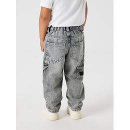 name it Jungen Bequeme Jeans "NMMBEN TAP JEANS 8940-BF NOOS", blau, Gr. 80, Abriebeffekte, Denim/Jeans, Obermaterial: 98% Baumwolle, 2% Elasthan,