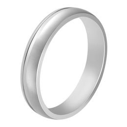 Adelia&acute;s ADELIA ́S Herren Fingerring "Herren Ring aus Edelstahl", 66, Edelstahlsilber, Edelstahl, Fingerringe