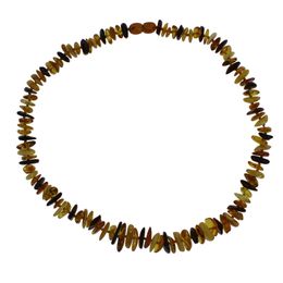 OSTSEE-SCHMUCK Damen Kette ohne Anh&auml;nger "- Valana - Bernstein -", 50, Bernstein, bunt, Bernstein, Halsketten