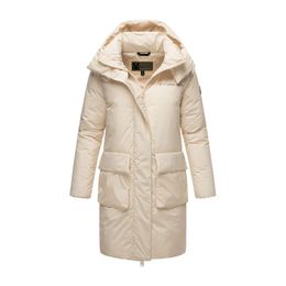 Marikoo Damen Winterjacke "Nanami", beige, Gr. XXL, Obermaterial: 100% Polyester. Innenseite: 100% Polyester. Futter: 100% Polyester. Wattierung:
