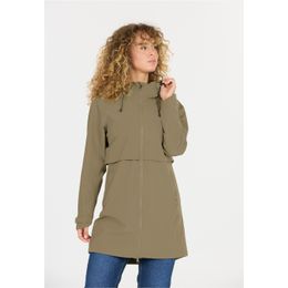 WEATHER REPORT Damen Outdoorjacke "Dayton", gr&uuml;n, Gr. 48, unifarben, 90% Polyester, 10% Elasthan, Jacken, in wasserfester Qualit&auml;t