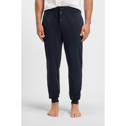 BOSS Herren Sweathose "Mix&Match Pants", Gr. XXL, blau, Sweatware, Obermaterial: 95% Baumwolle, 5% Elasthan, unifarben, Hosen, mit BOSS Aufdruck auf