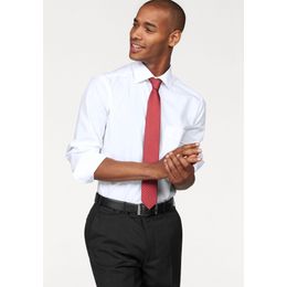 OLYMP Herren Businesshemd "Luxor modern fit", wei&szlig;, Basic, Gr. 41, unifarben, Web, Obermaterial: 100% Baumwolle, Hemden, extra lange &Auml;rmel,