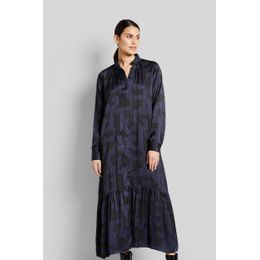 Bugatti Damen Blusenkleid, schwarz, Gr. 40, bedruckt, 100% Viskose, Kleider, mit grafischen Prints