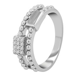 Adelia&acute;s ADELIA ́S Damen Fingerring "Damen Ring aus 925 Silber", 56, Silber 925 (Sterlingsilber)silber, Silber 925 (Sterlingsilber), Fingerringe