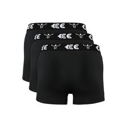 Chiemsee Herren Boxershorts "3er Pack", Gr. L, schwarz, Obermaterial: 95% Baumwolle, 5% Elasthan, Unterhosen