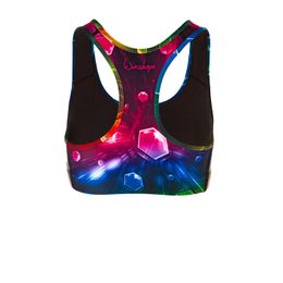 WINSHAPE Damen Sport-Bustier "SB101-Cosmic", bunt, Gr. XXL, 80% Polyester, 20% Elasthan, BHs