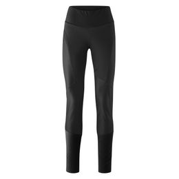 Gonso Damen Fahrradhose "Essential Tight Softshell No Pad W", schwarz, Gr. 44, 100% Polyester, Hosen, Damen Radhose ohne Sitzpolster Tight fit